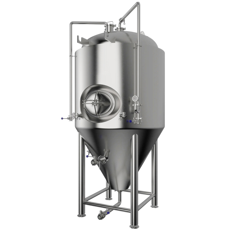 40 BBL Conical Jacketed Fermenter beer fermentation tanks sealed ...