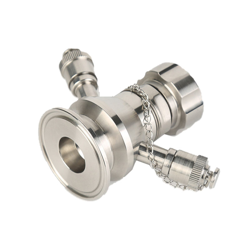 Sanitary beer aseptic sampling valve fermenter double-head Medical ...