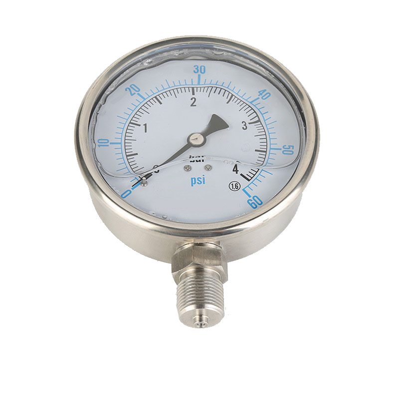 YN-60BF radial pressure gauge stainless steel 304 pressure gauge Φ60 pressure gauge - EASY China ...