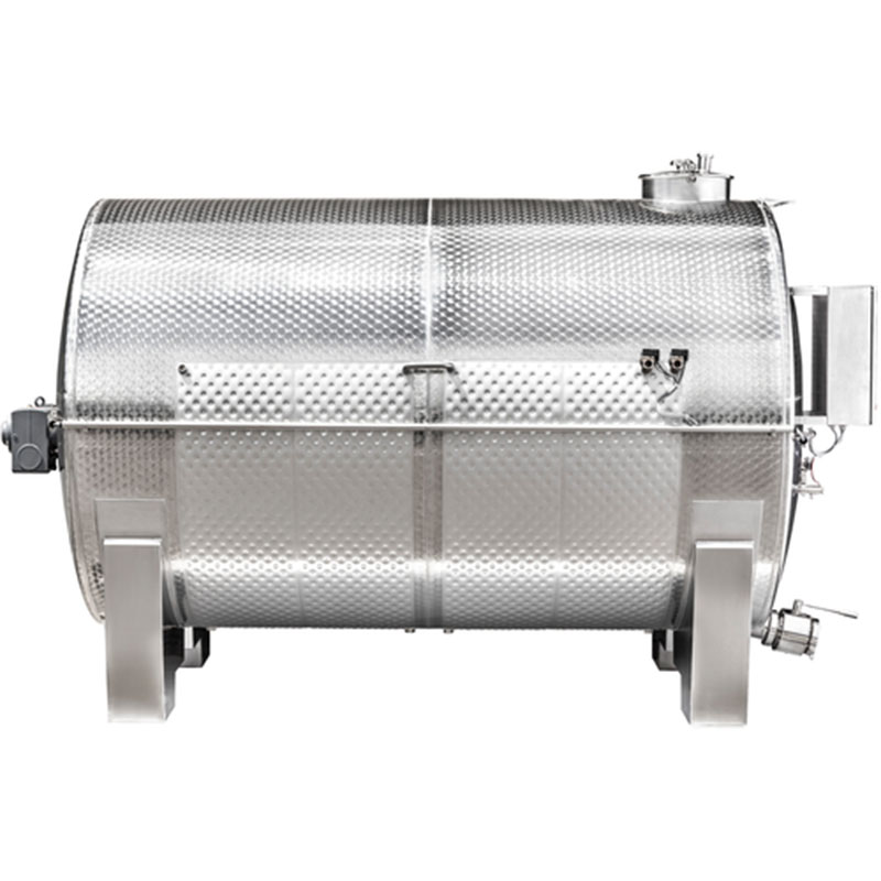 10000L Double Head Horizontal Storage Tank Sake Fermentation Tank ...