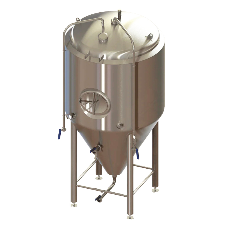 20 BBL Conical Jacketed Fermenter Stainless steel beer fermentation ...