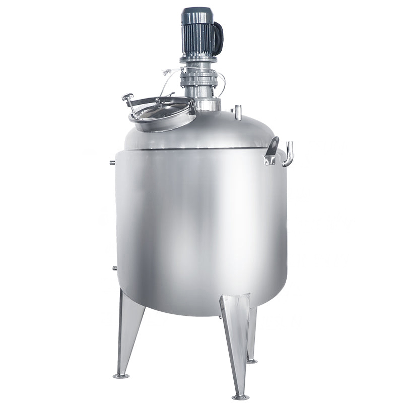 1000L Stainless steel paste heating & mixing tank lime slurry mixing ...