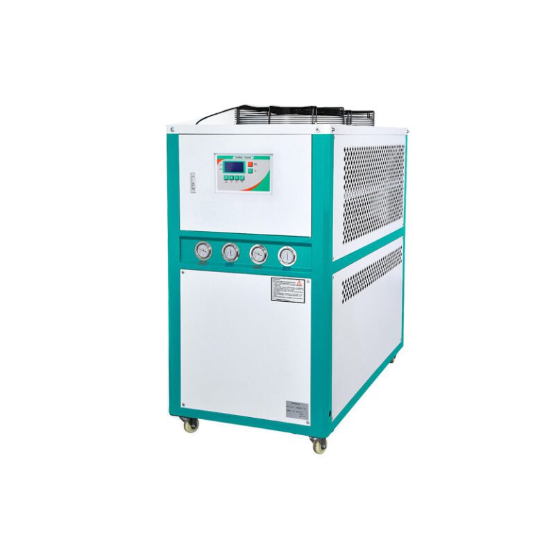 Air-cooled Industrial Chiller 5 Ton 5HP 380V 3 Phase Injection Molding ...