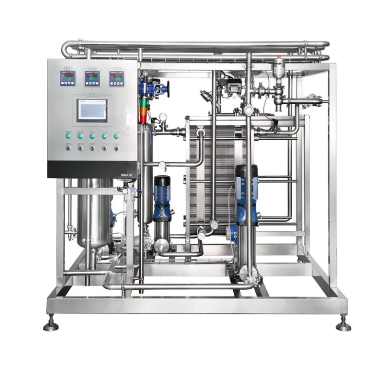 5000L/H Beer Flash Pasteurizer Budweiser Belgian Beer Plate Type Flow ...