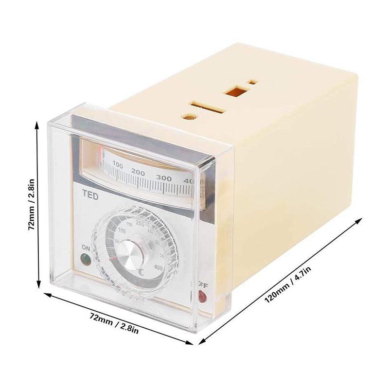 0-400℃ 220V AC K Type Temperature Controller TED-2001 Pointer Thermostat - EASY China Industrial ...