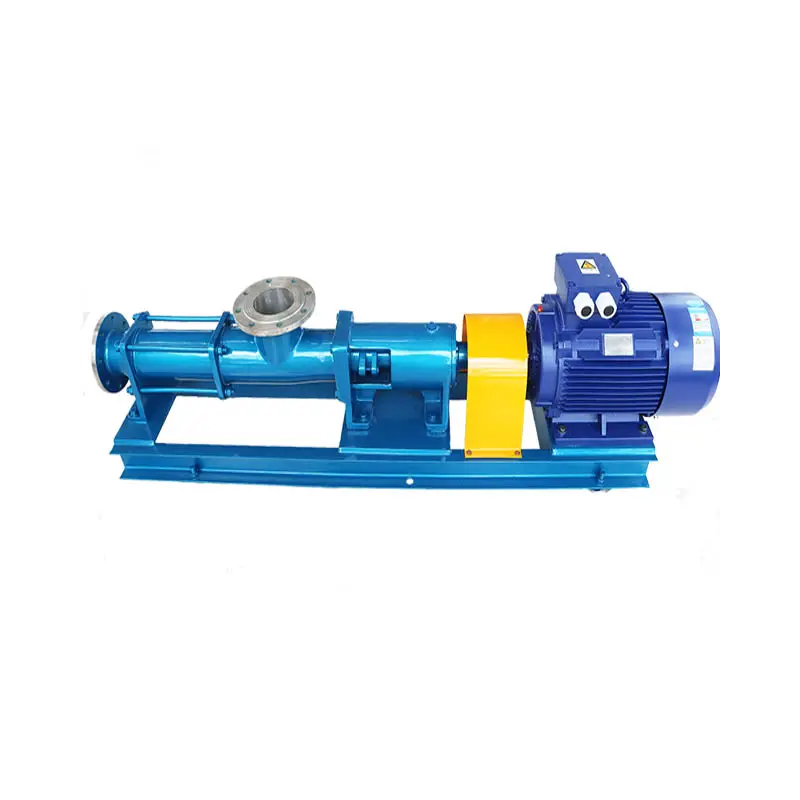 G type mono screw pump sewage mud pumps progressive cavity pump 0.8 ...