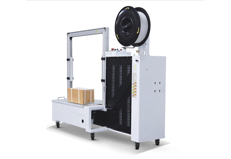 Low Platform Carton Strapping Machine Mobile Packaging
