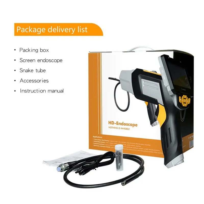 Snake Scope Endoscope Waterproof Probe Inspection 3 meters