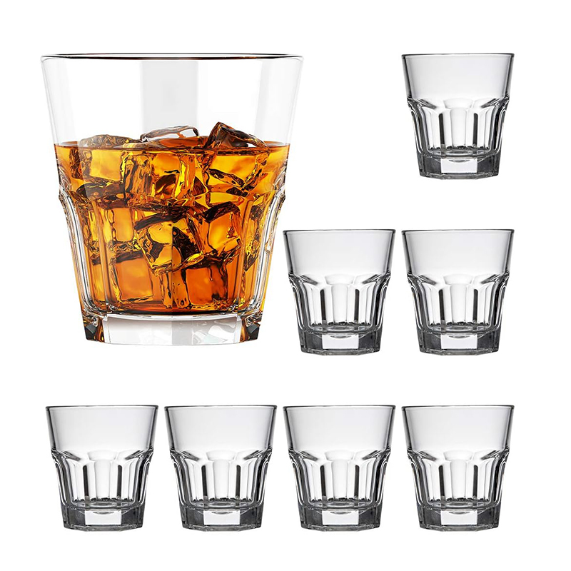 Shot Glass 4.5oz Whiskey Cocktail Tequila Cups Vodka Cups Mini Glass ...