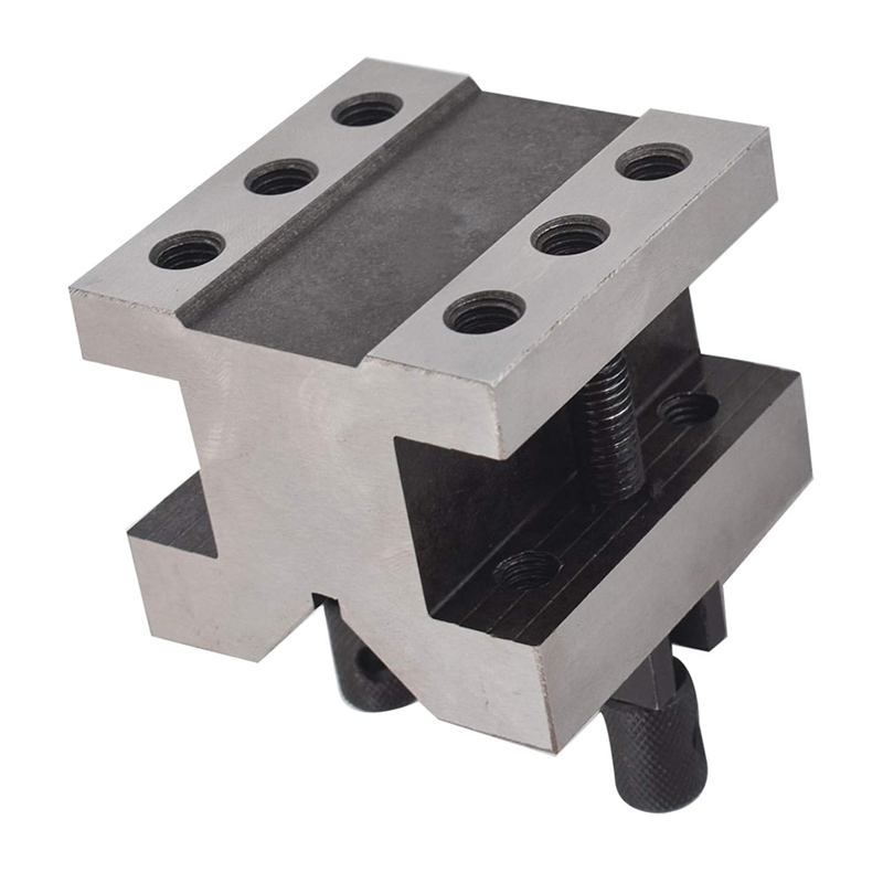 V Block with Clamp Set Hardened Steel 90 Degree Angle Precision V Block ...