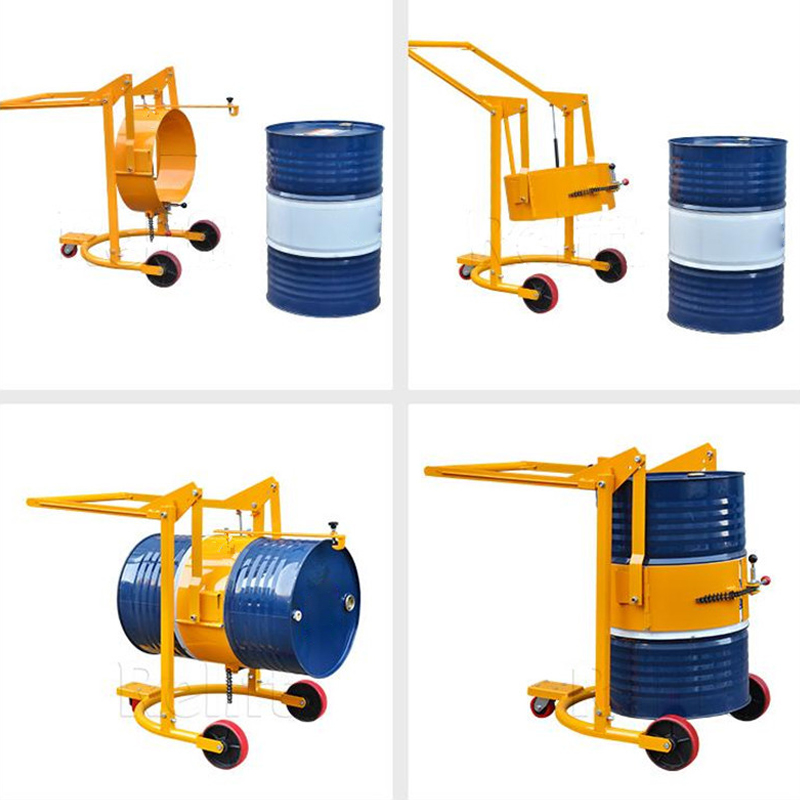 Drum lifter for plastic drum Hand push oil drum truck