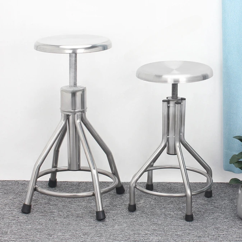 Spiral Height Adjustable Nurse Stool Stainless Steel Surgical Stool for ...