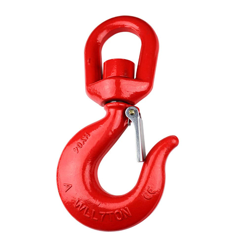 3 Tons Swivel Hook Universal Grade 80 Crane Swivel Hook Heavy Duty ...