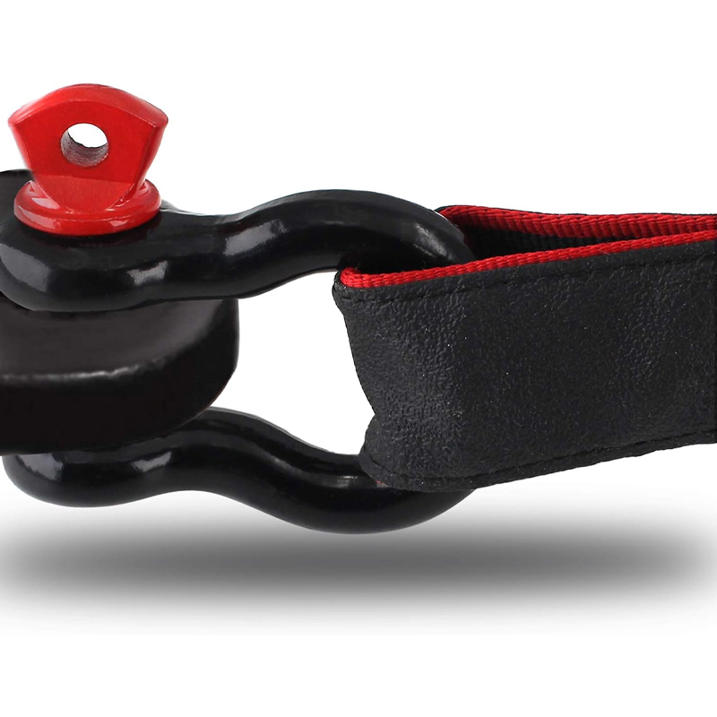 2Pcs 1/2 Inch D Ring Shackle, D Shackle Rugged 12 Ton(26,455 lbs ...