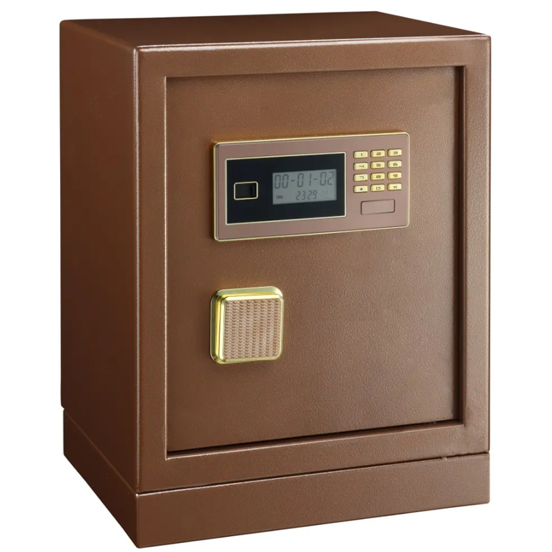 Wall Mounted Safety Box Metal Double Electronic Combination