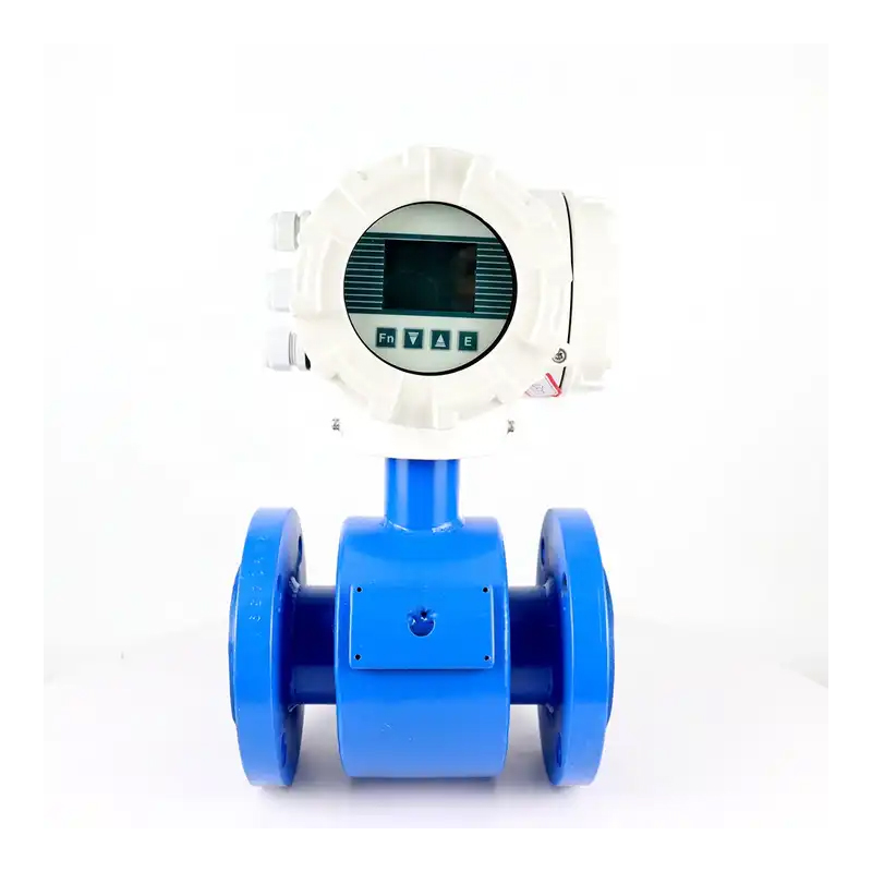 Electromagnetic Flow Meter 4-20mA Pulse Liquid 8 inch LCD