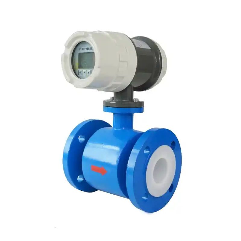 Intelligent electromagnetic flowmeter for measuring water and sewage ...