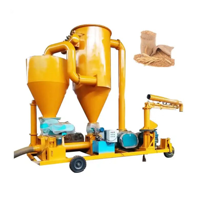 Mobile Grain Corn Suction Machine Pneumatic Wheat Conveyor Unloader ...