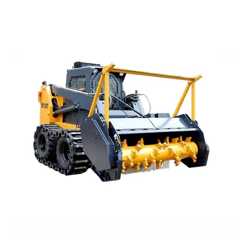 Skid Steer Mulcher Attachments Mini Skid Steer With Mulcher - EASY ...