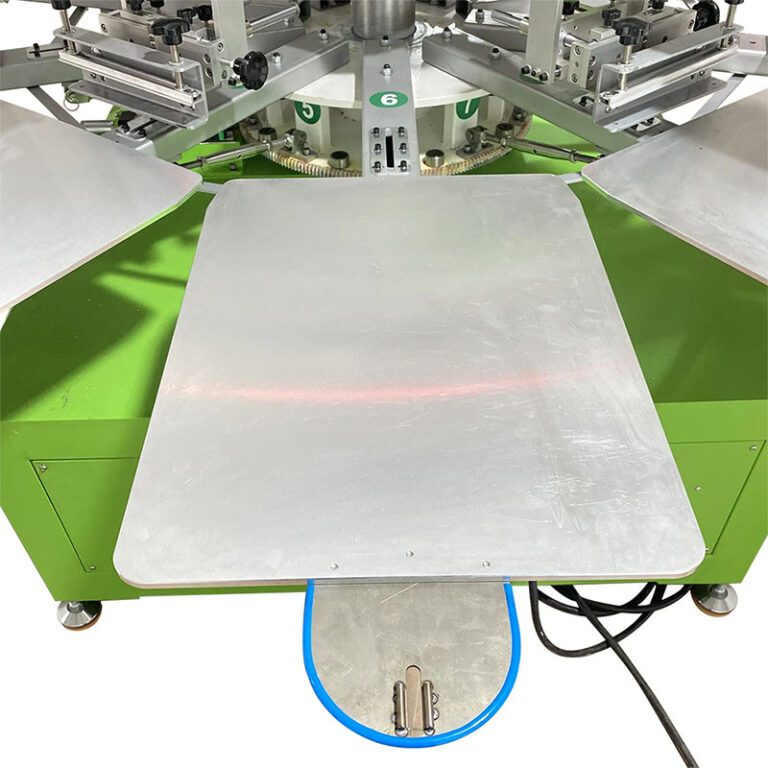 Screen Printing Machine 4 Color 10 Station Automatic Octopus Silk ...