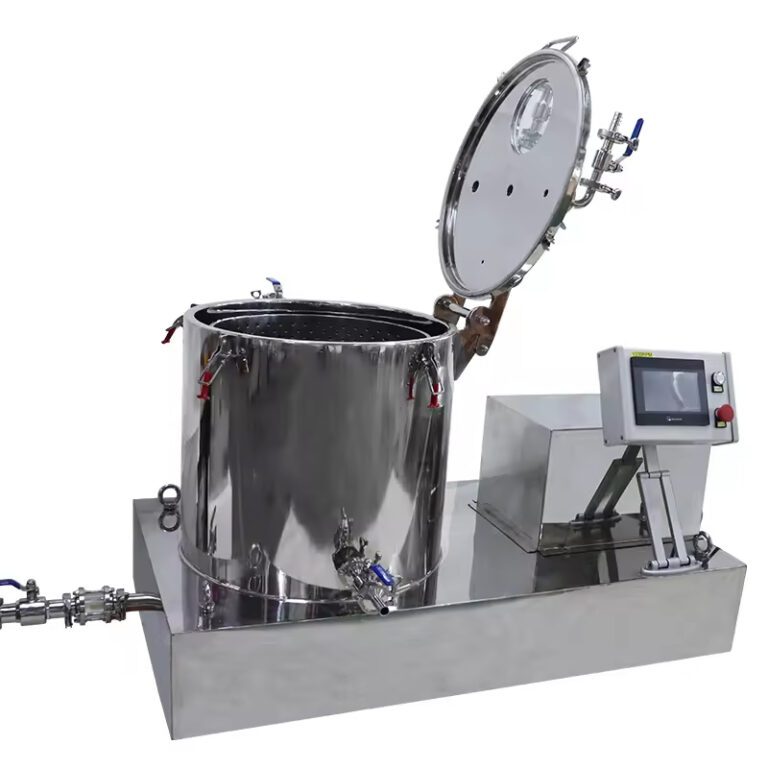 Industrial Centrifuge Machine Stainless Steel Vertical