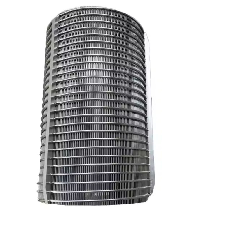 Stainless Steel 316l Wedge Wire Screen Rotary Drum Filter for Solid ...