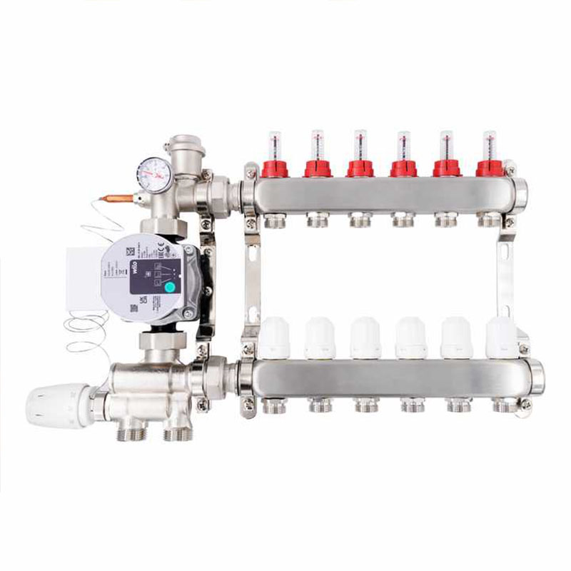 Water Mixing Control System for House Heating HVAC System - EASY China ...