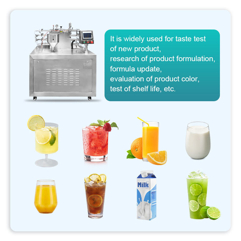 Automatic Fruit Juice Mixing Machine Oat Milk Pasteurizer Process ...