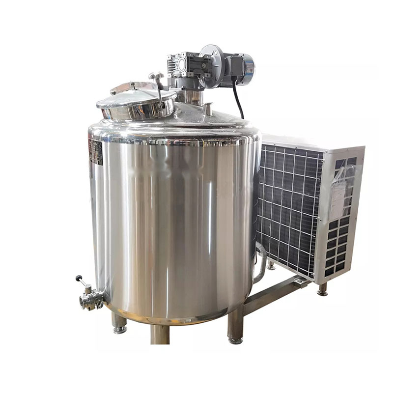 Milk Storage Tank for Commercial Dairy Processing - EASY China ...