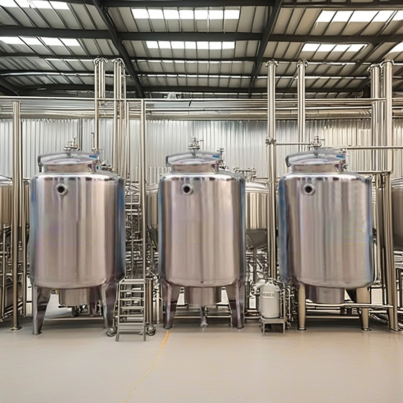 Fully Automatic CIP Cleaning Machine 1 Ton Acid And Alkali Tank Hot ...