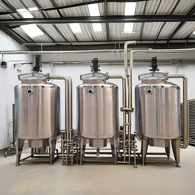 Fully Automatic CIP Cleaning Machine 1 Ton Acid And Alkali Tank Hot ...