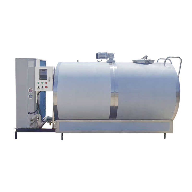 1000L Horizontal Milk Storage Tank For Dairy Processing - EASY China ...