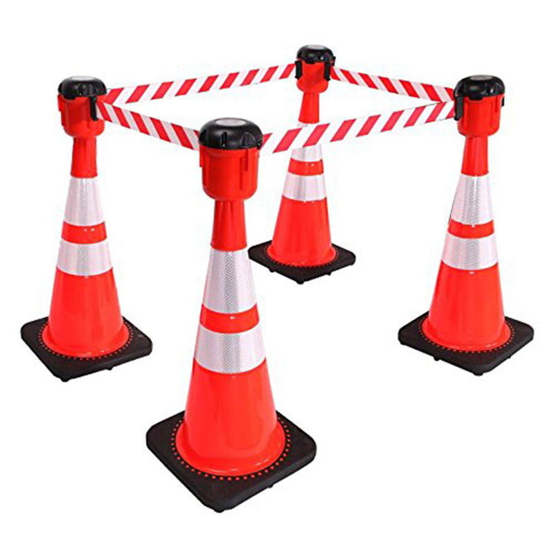 Traffic Safety Device Cone Topper Warning Tape Barrier System - EASY ...