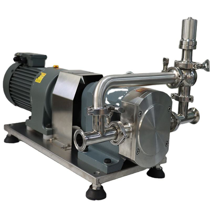 2.2KW Sanitary Rotary Lobe Pump -Robust SS304,Versatile