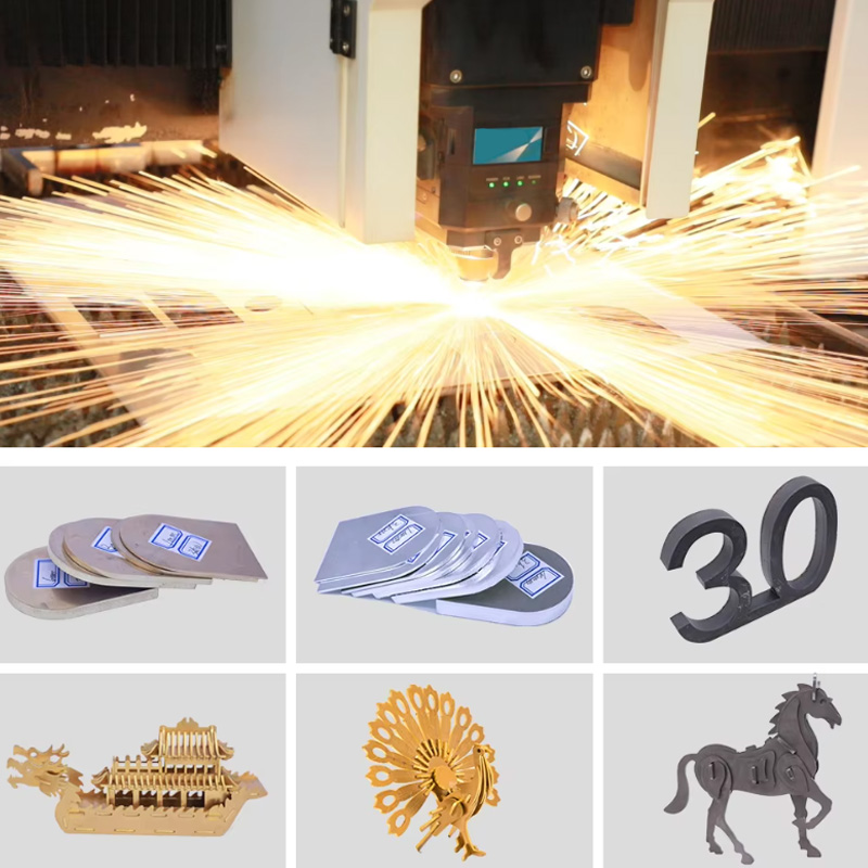 Modern Manufacturing 3000W Industrial Laser Metal Cutter