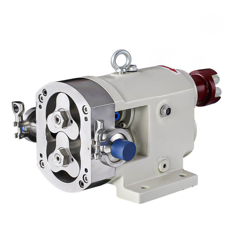 Twin Rotor Cam Rotor Pump Industrial Tomato Paste Transfer