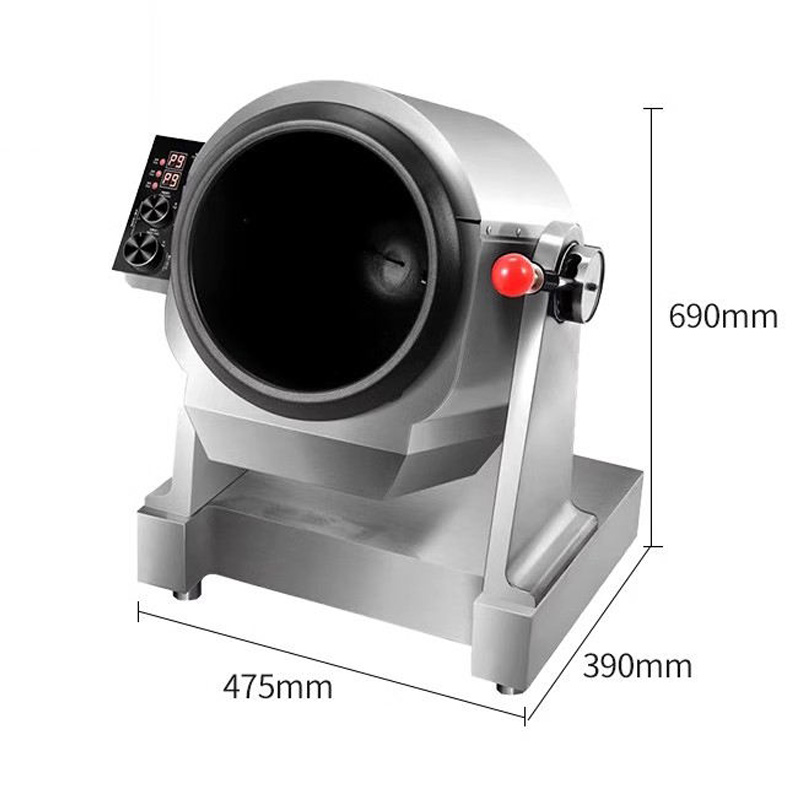 Desktop Induction Fully Automatic Fried Rice Cooking Mixer