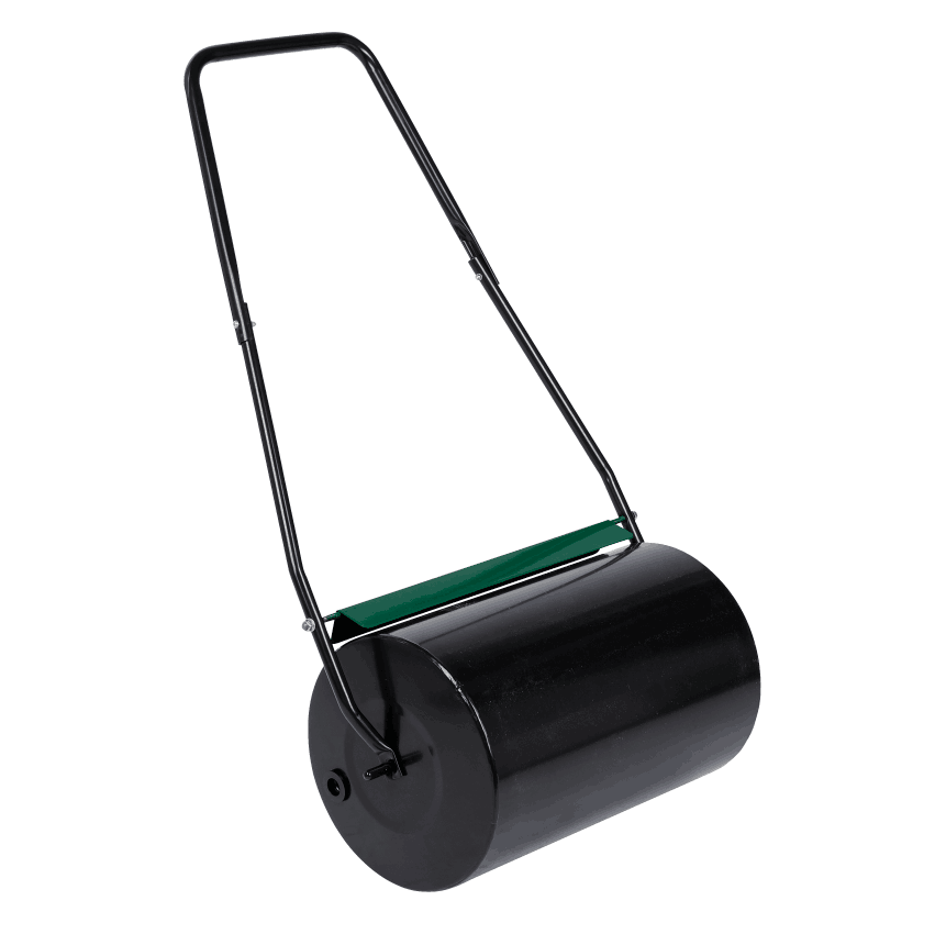 Outdoor Equipment and Tools: Hand-pushed Metal Lawn Roller