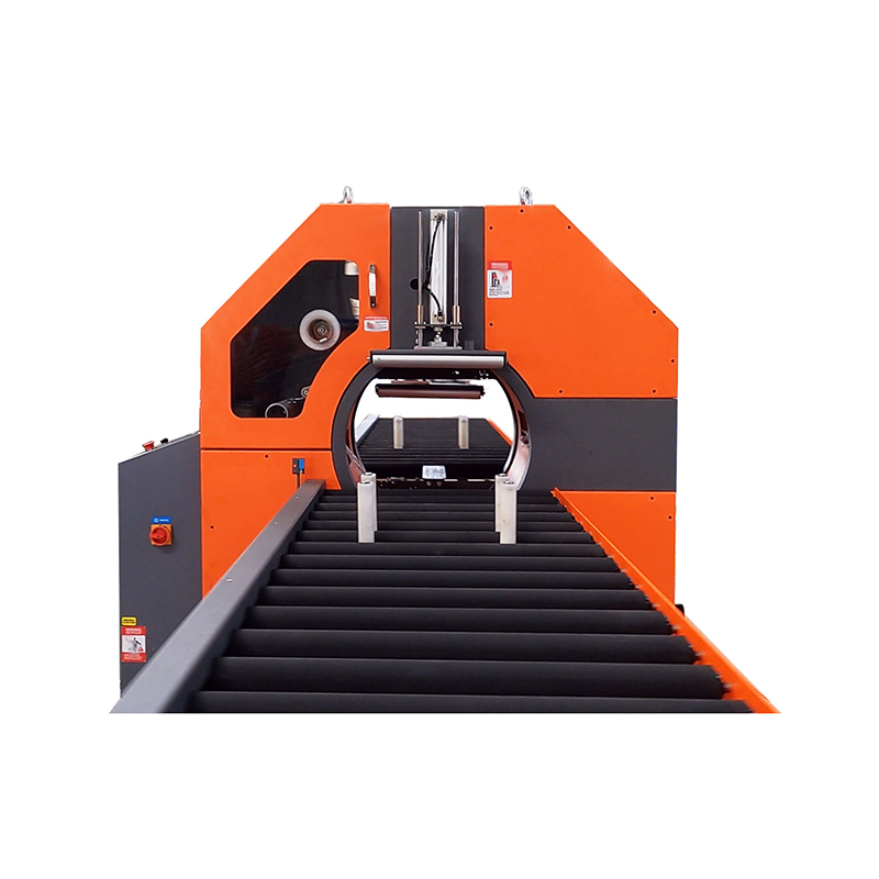 Horizontal Intelligent Stretch Wrapping Machine For Long Products ...