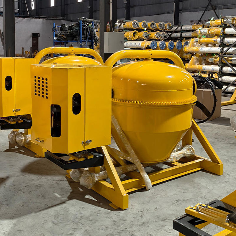 Portable Mobile Concrete Mixer Machine Electric and Diesel Power