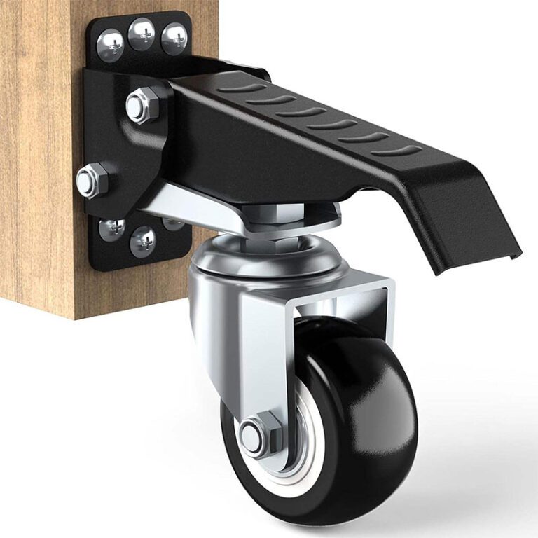 Universal-Size Heavy-Duty Retractable Casters