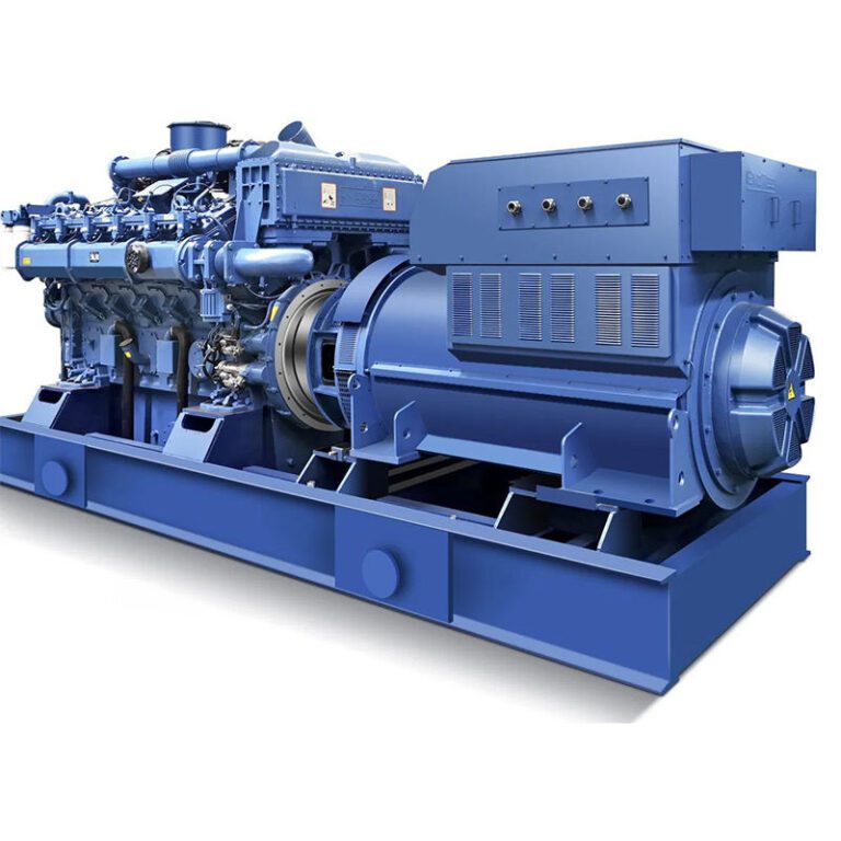 1000KW Gas Turbine Generator Low Noise Natural Gas LPG