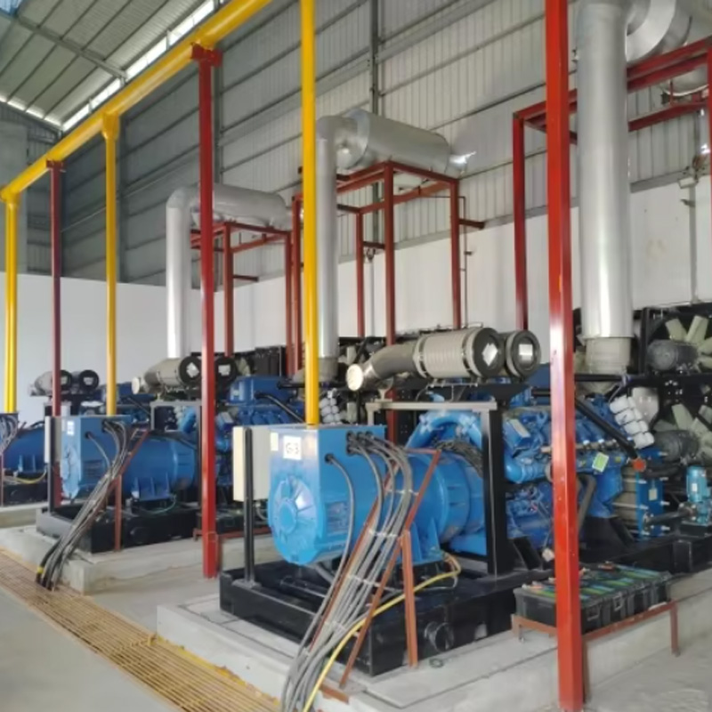 1000KW Gas Turbine Generator Low Noise Natural Gas LPG