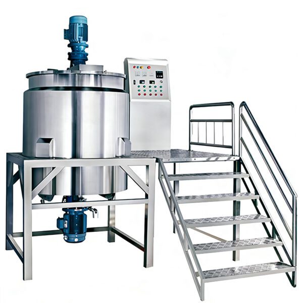 1000L Stainless Steel Heating Mixing Tank for Cosmetic Liquids