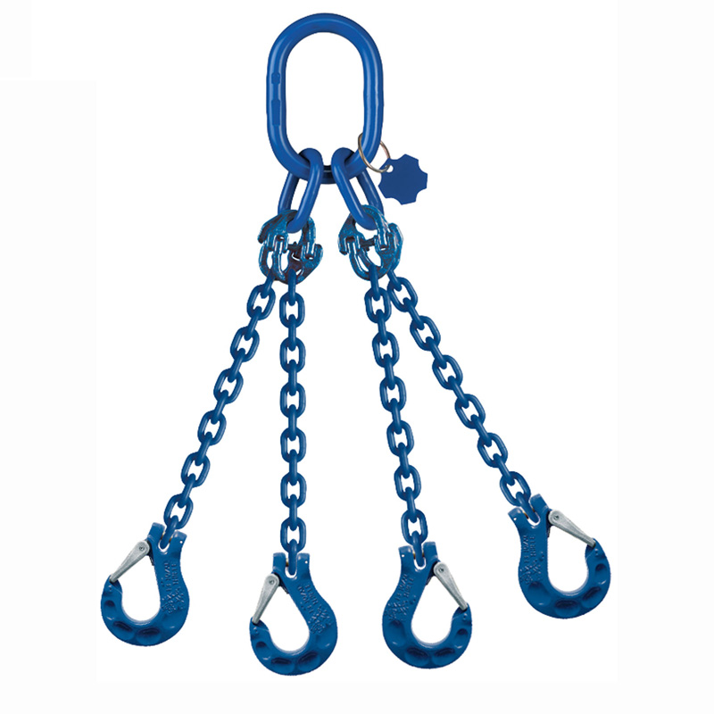 G80 Chain Sling Heavy Duty Adjustable Lifting Hook for Crane
