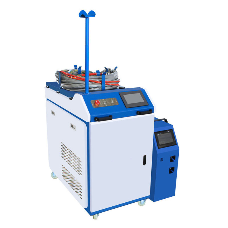 Double Wire Feeder 1000W 4 in 1 Handheld Fiber Laser Welder