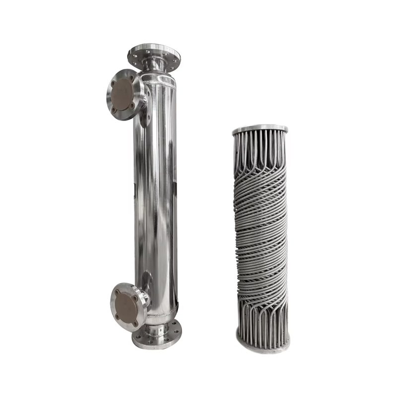 Spiral-Wound Tube-And-Shell Condenser/Liquid Heat Exchanger - EASY ...