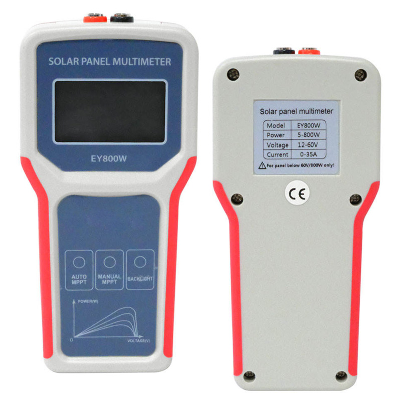 Solar System Electrical Battery Tester with Portable Multimeter