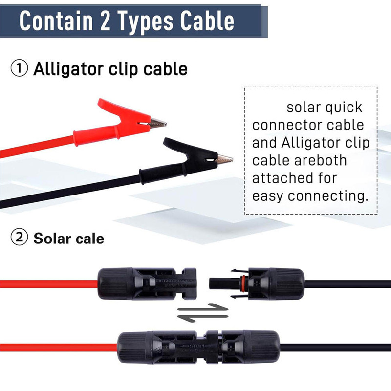 Solar System Electrical Battery Tester with Portable Multimeter