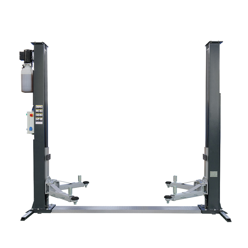Two-Post Electric Release Car Lift With Double Cylinder Hydraulic ...